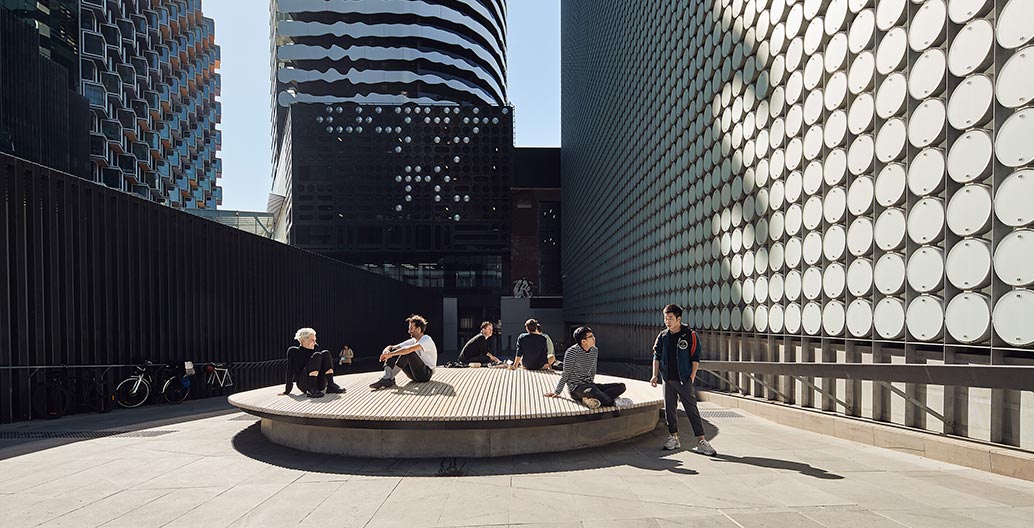 RMIT-building-100-Openwork - Foreground